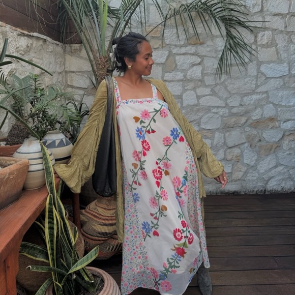Free People | Dresses | Free People Nwt Falling Petals Velvet Maxi ...